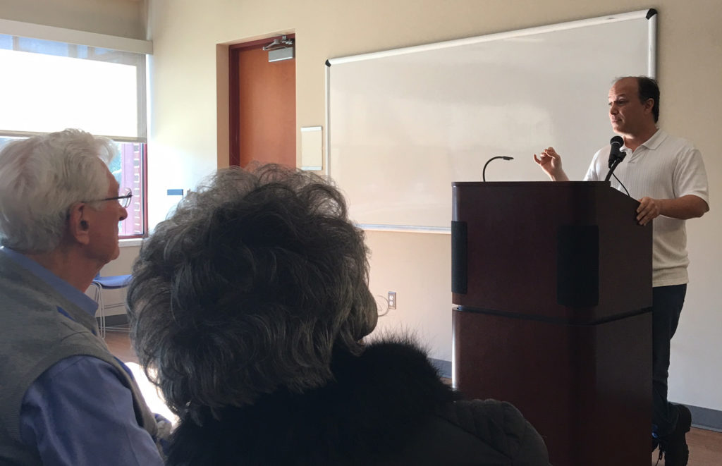 Reading at the Olney Library – Andrew Hiller